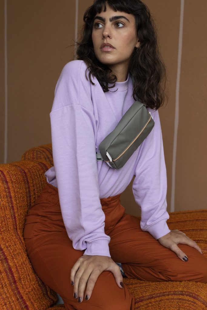 Sticky Lemon fanny pack | sprinkles moss green - nicenicenice