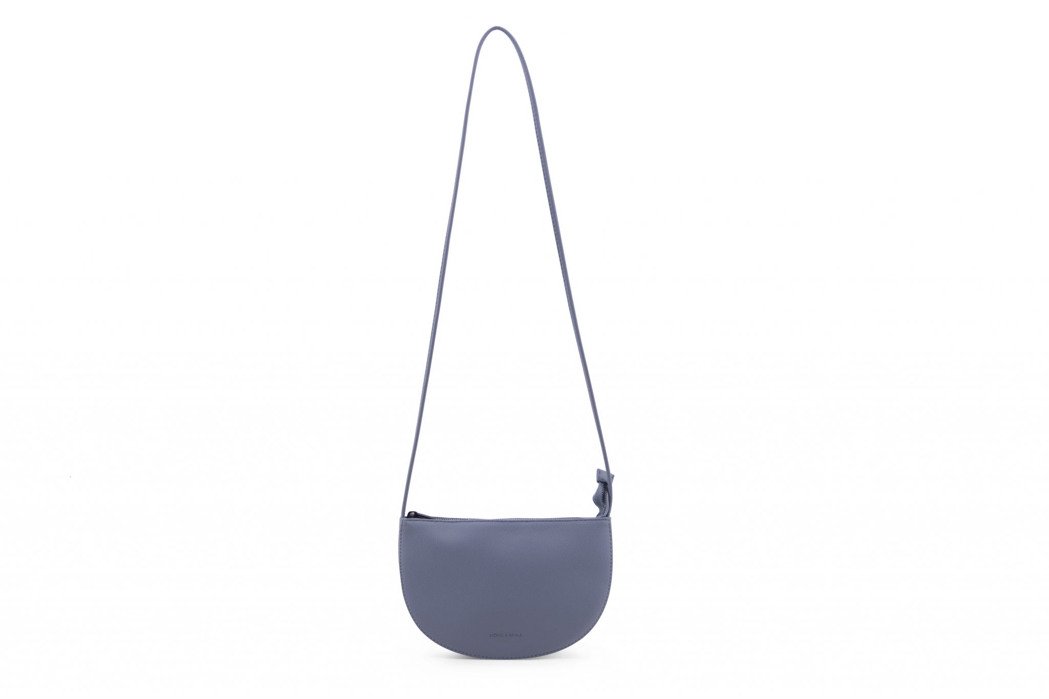 Monk&Anna Farou half moon bag faded blue - nicenicenice